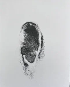 Bunny Ear ink Prints - Angel Paws